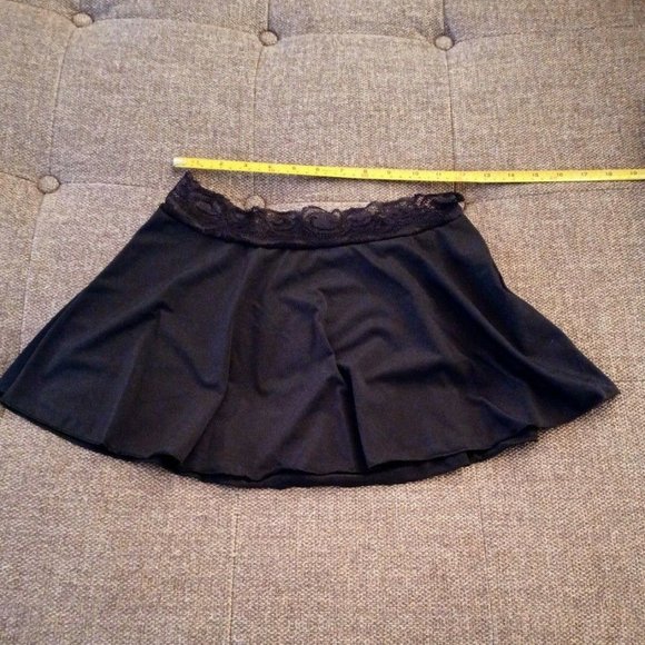 unbranded | Skirts | Sexy Micro Mini Skirt Size Med Dark Grey Lacy Punk ...